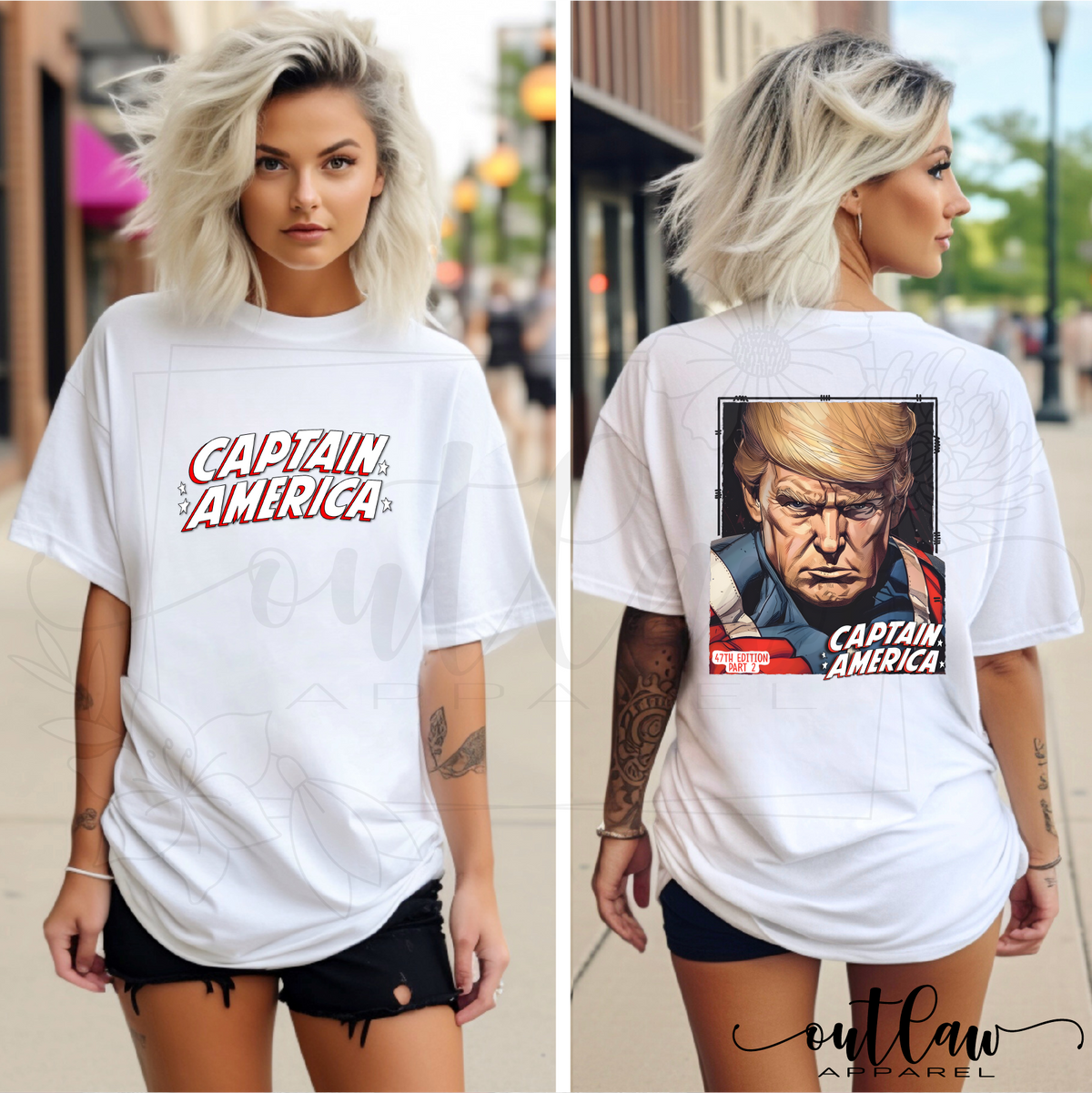 Captain America - Trump – Outlaw Apparel